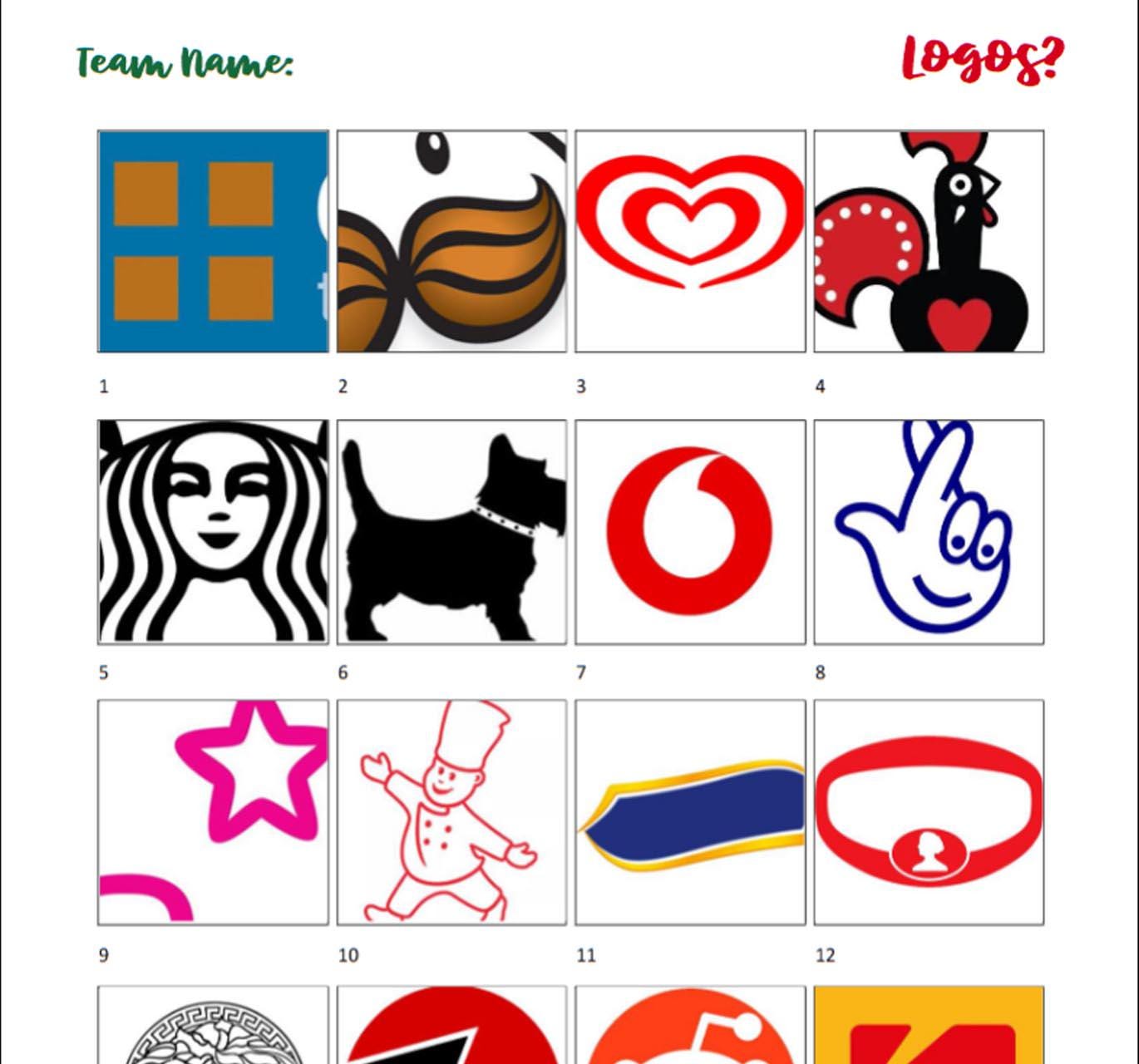 Logo Picture Quiz - Test Your Knowledge of Famous Brands - Perfect for ...