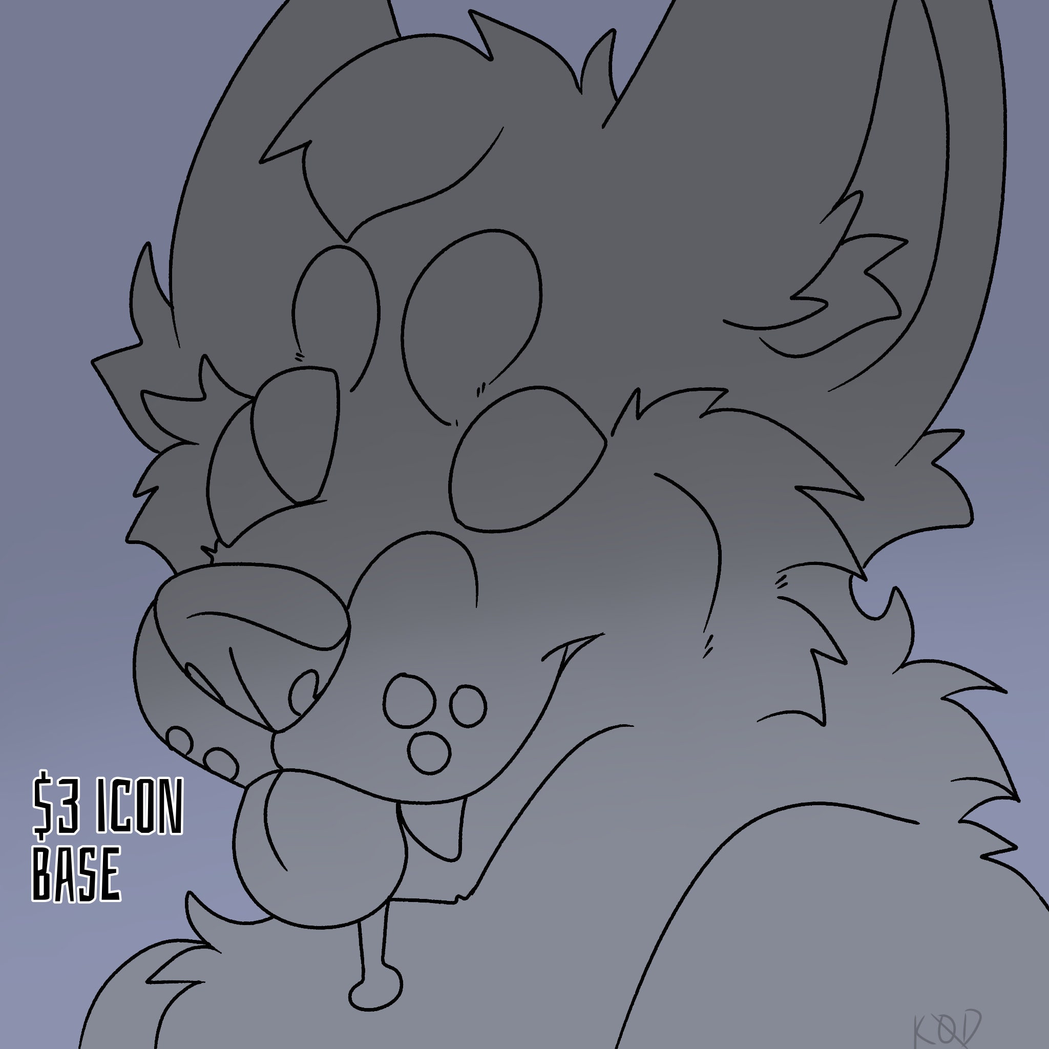 Furry Icon Base - Etsy