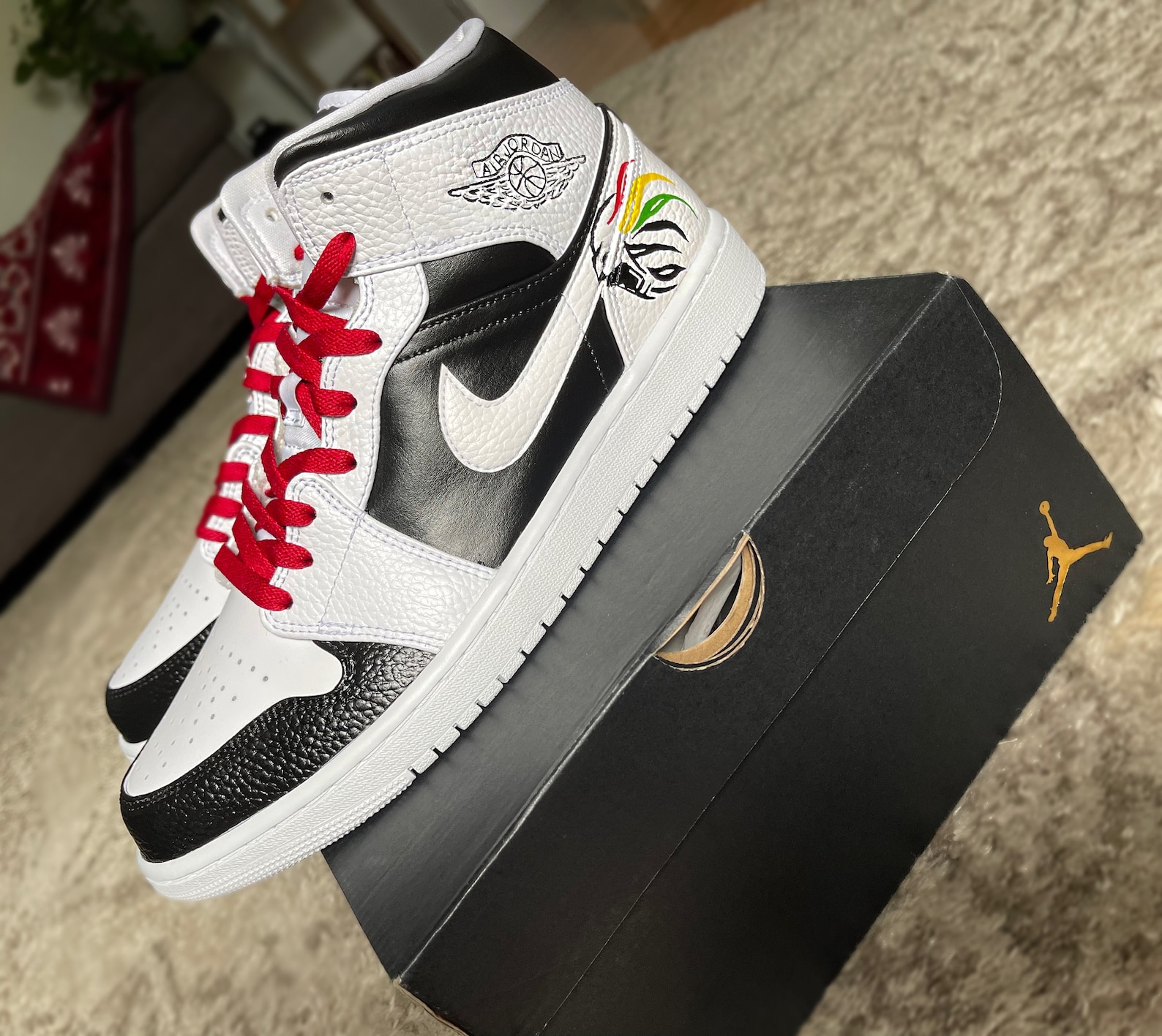 Custom Jordan 1’s - Etsy