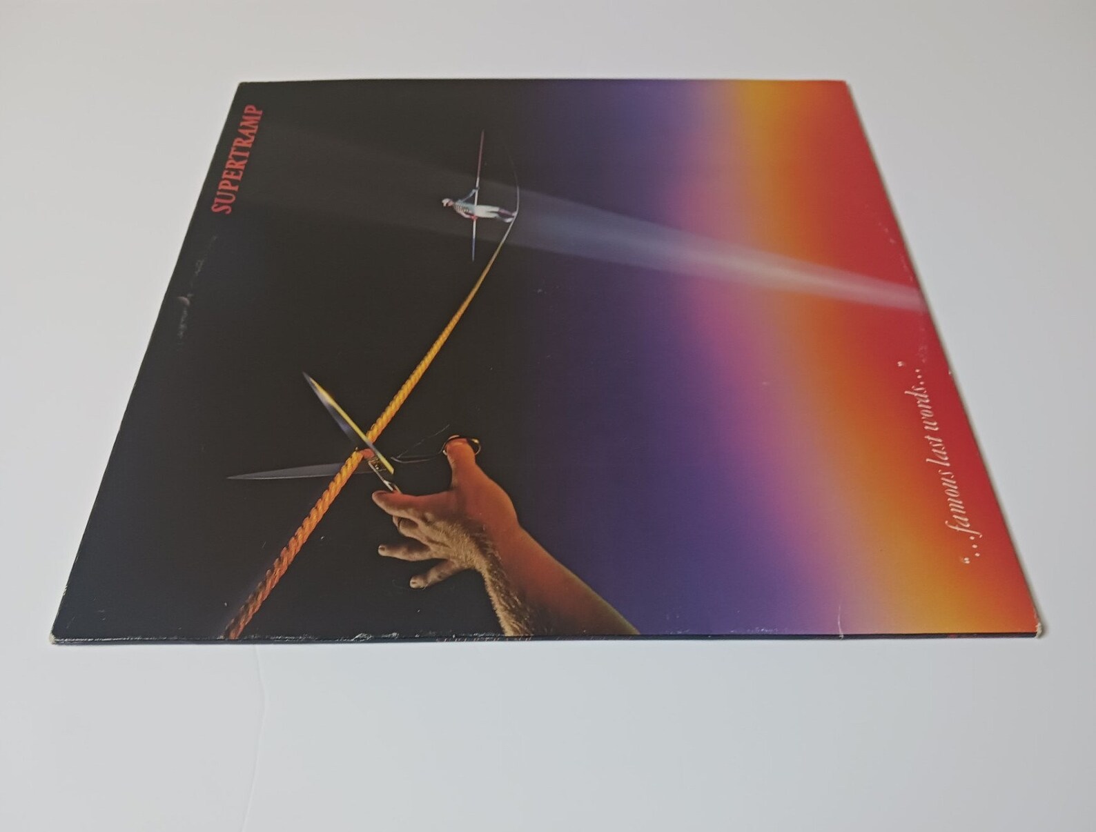 Supertramp Vinyl Record Album Famous Last Words, 1982 First Original ...