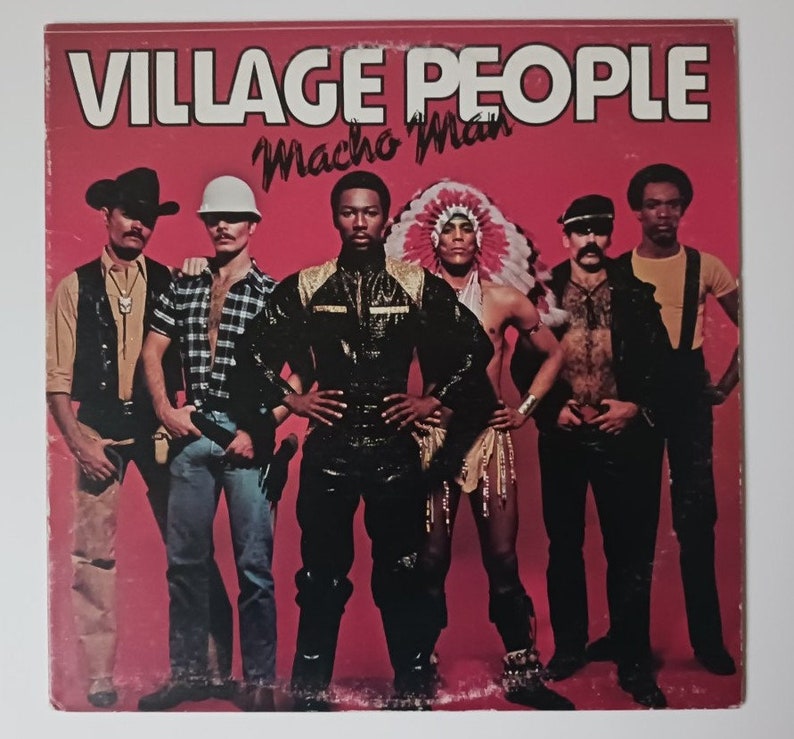 Village People Macho Man Vinyl Record 1978 Original Record, 1978 First ...