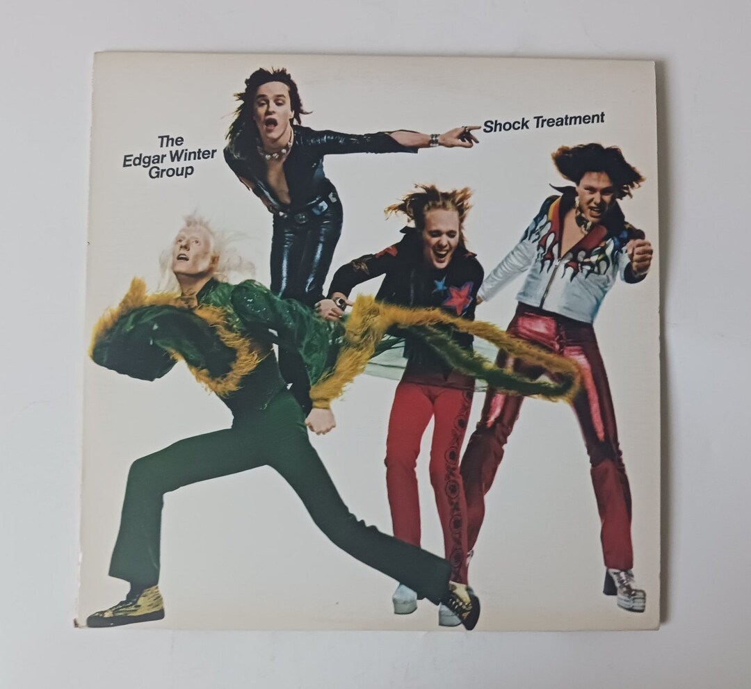 The Edgar Winter Group Shock Treatment Vinyl Record, 1974 Original Record, 1974 First Pressing ...