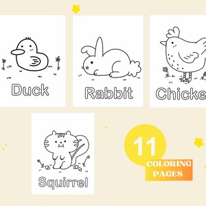 Kids Animal Coloring Pages for Kids Printable Fun for Learning ...