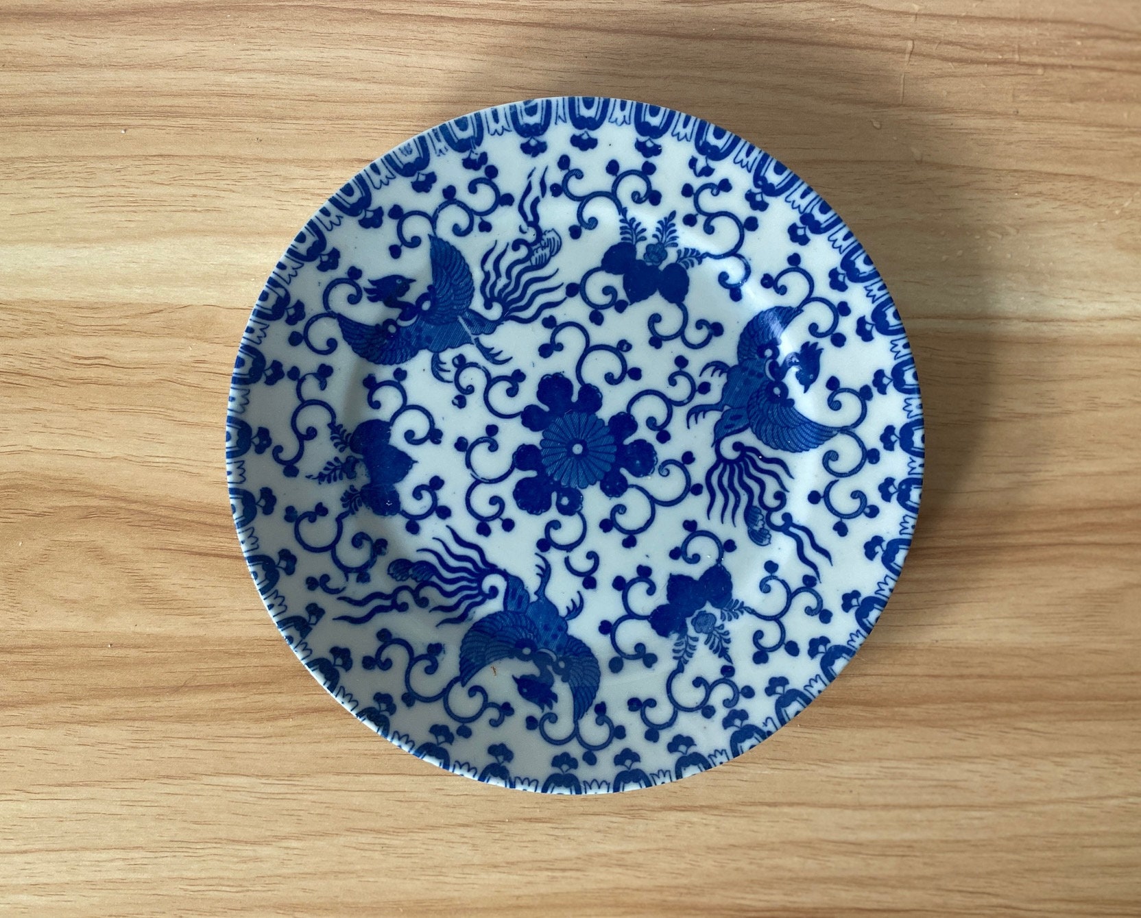 Dining & Serving Vintage Noritake Howo Blue Pheasant Side Plate 7 ...