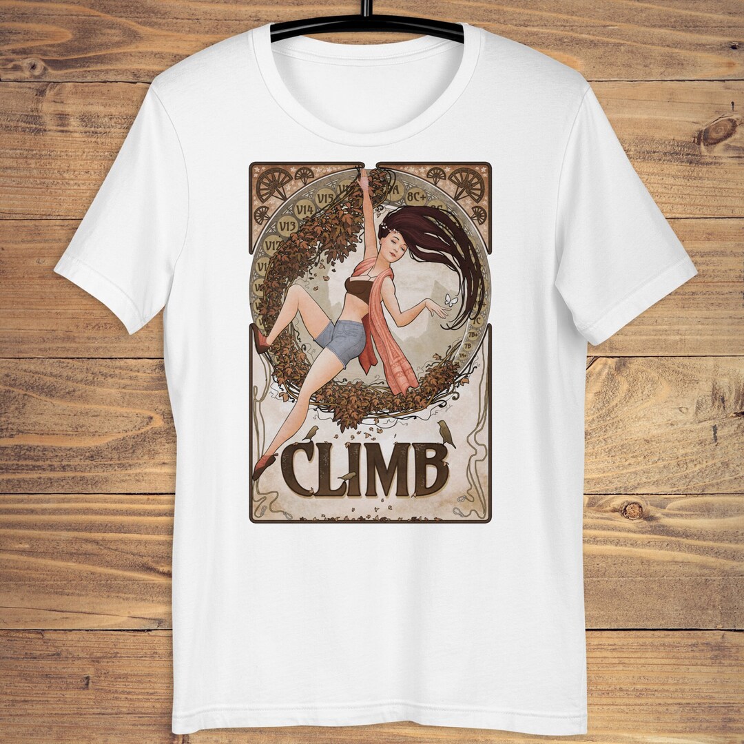 Climbing Shirt, Rock Climbing T Shirt, Sport Climber Gift, Rock ...