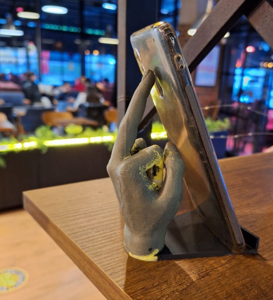 Middle Finger Gesture Phone Holder - Etsy