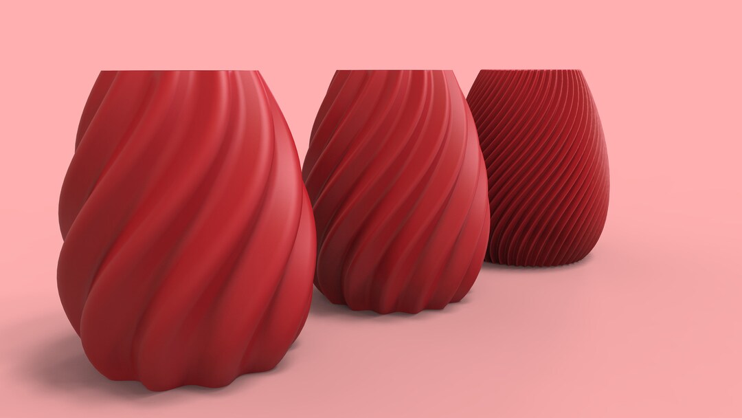 3D Printed Planter, 3D Printer, 3D Printing Pot, Flower Case, Planter ...