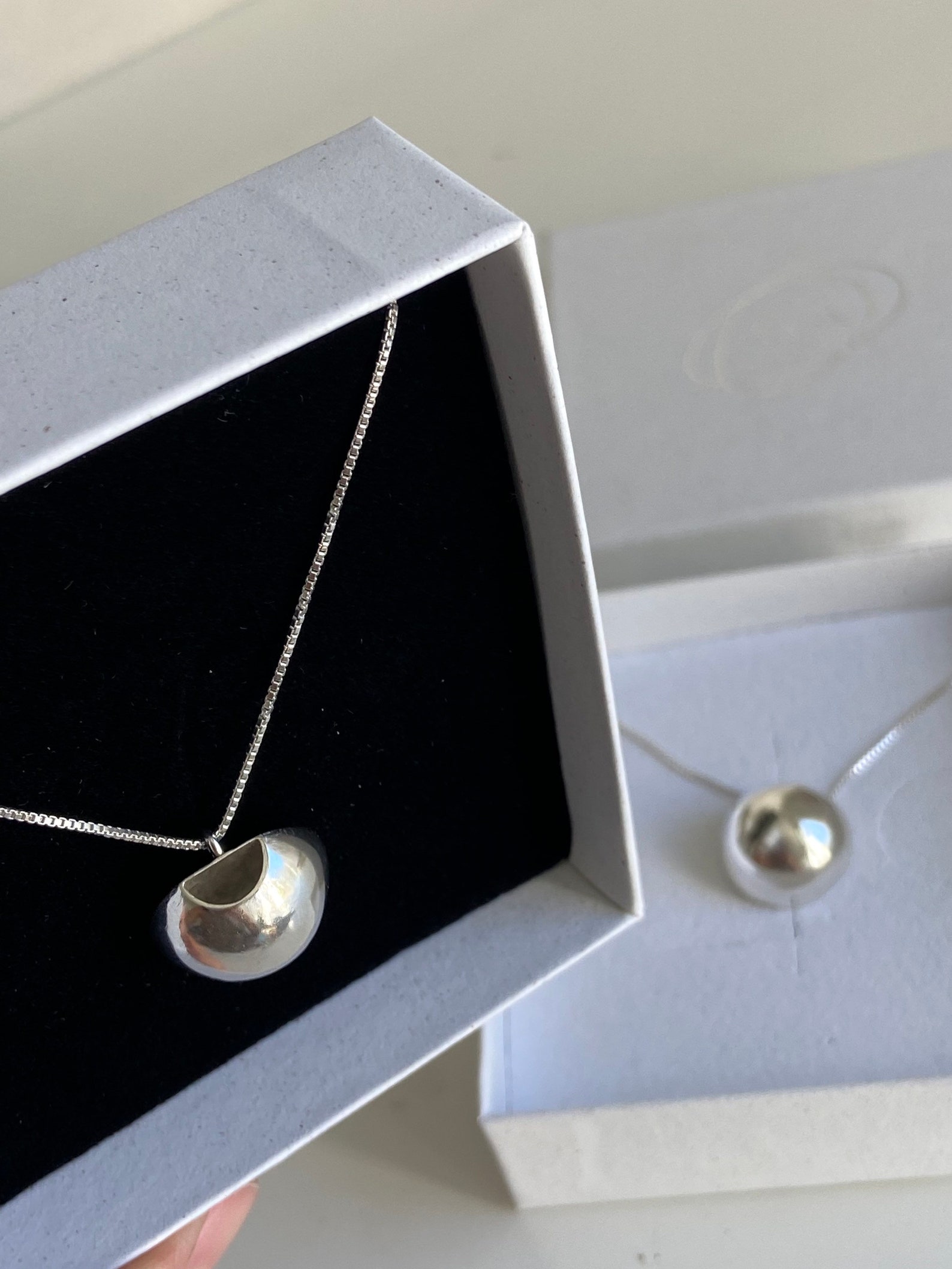 Essential Oil Diffuser Necklace Sterling Silver Necklace - Etsy