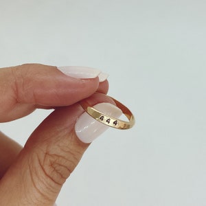 Angel Number Ring, Synchronicity, Numerology, Guidance, Manifestation ...