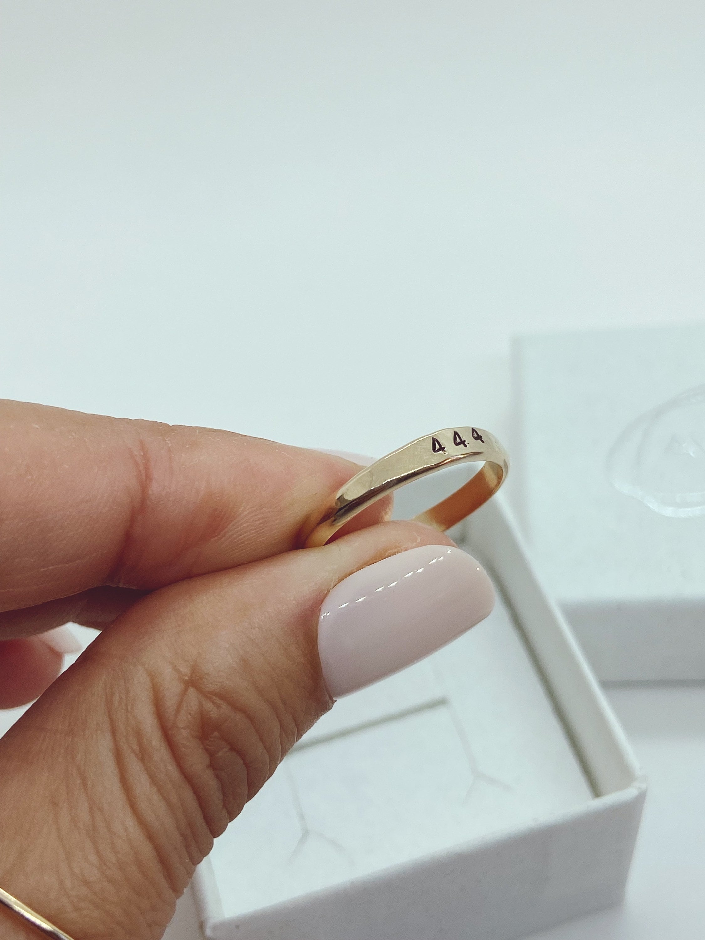 Angel Number Ring Synchronicity Numerology Guidance - Etsy