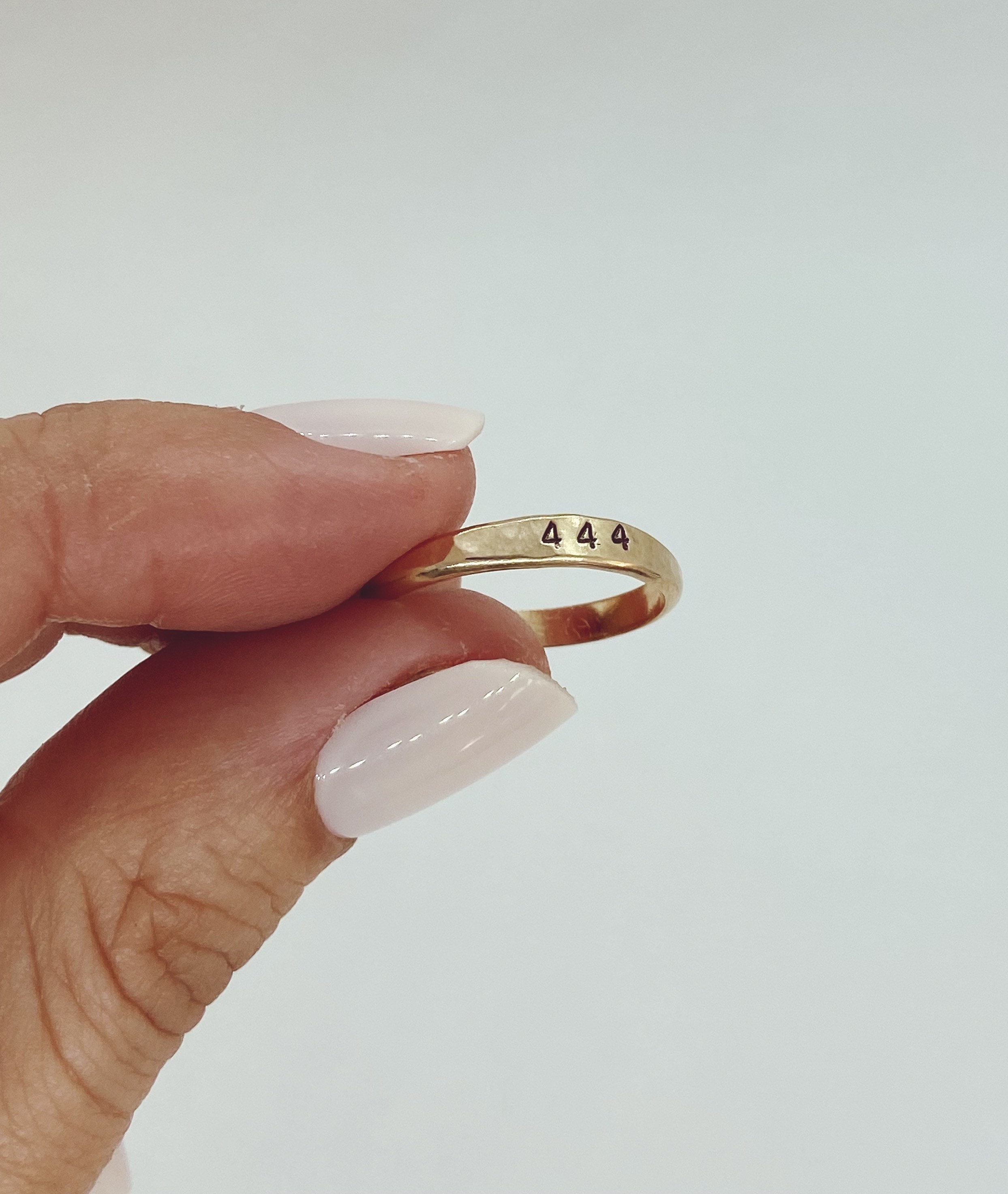 Angel Number Ring Synchronicity Numerology Guidance - Etsy