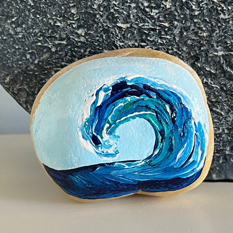Hand Painted Rock - Etsy