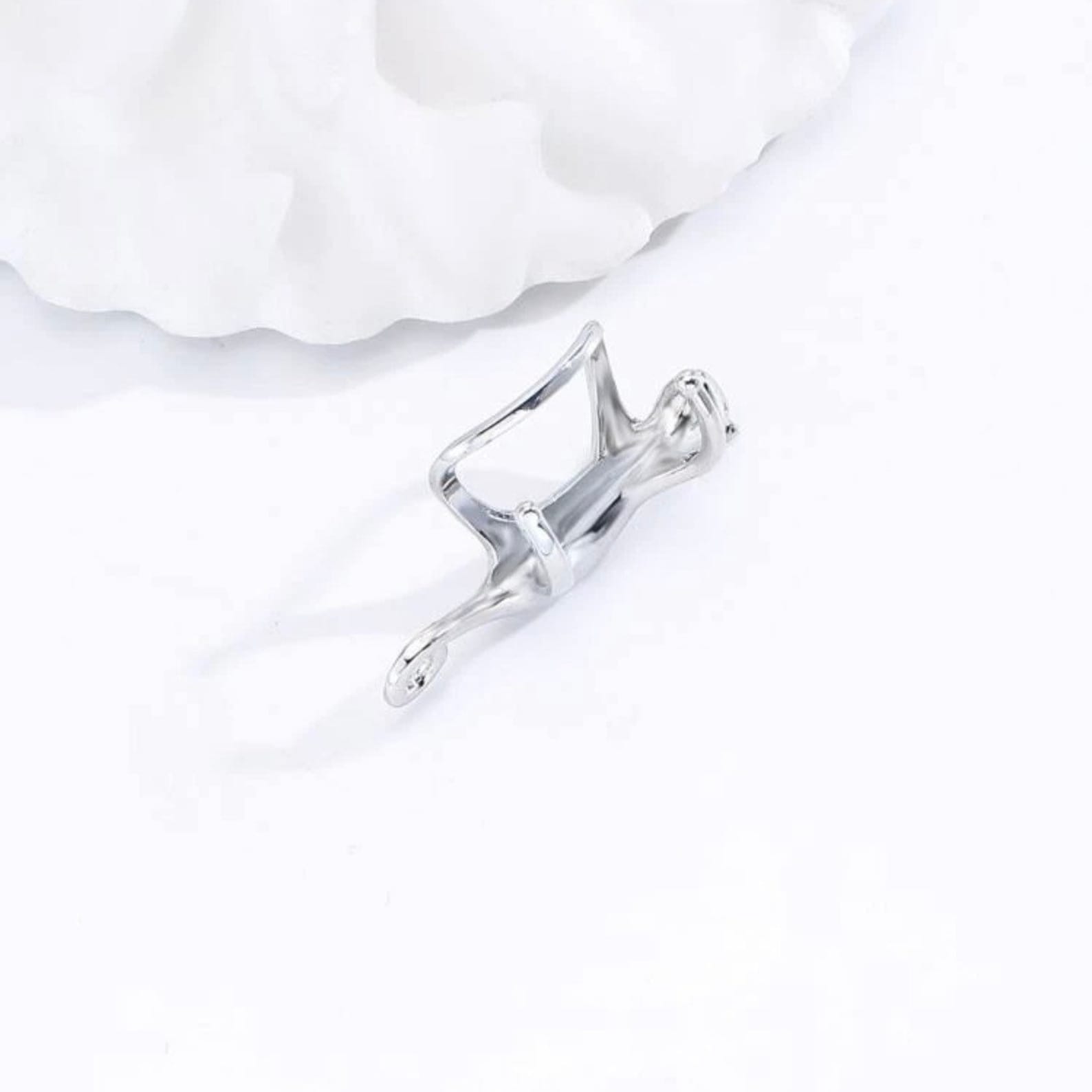 Silver or Gold Plated Cat Ear Cuff Feline Rescue Earring - Etsy