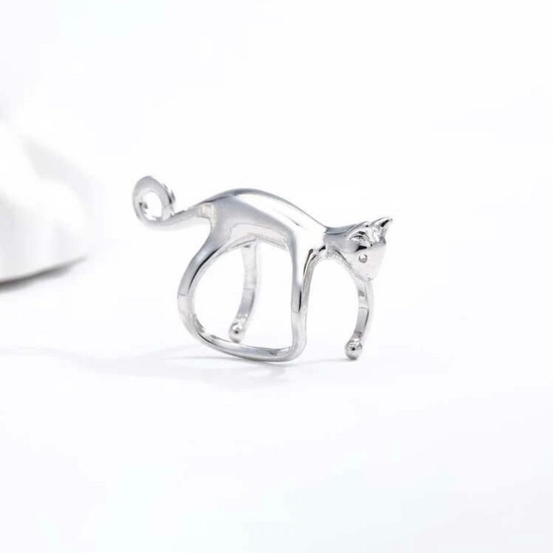 Silver or Gold Plated Cat Ear Cuff Feline Rescue Earring - Etsy