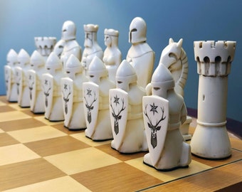 Medieval Chess Set - Etsy
