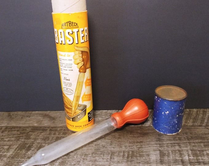 1946 Glass Baster With Cylinder Box. Vintage. Kitchen. EUC. - Etsy