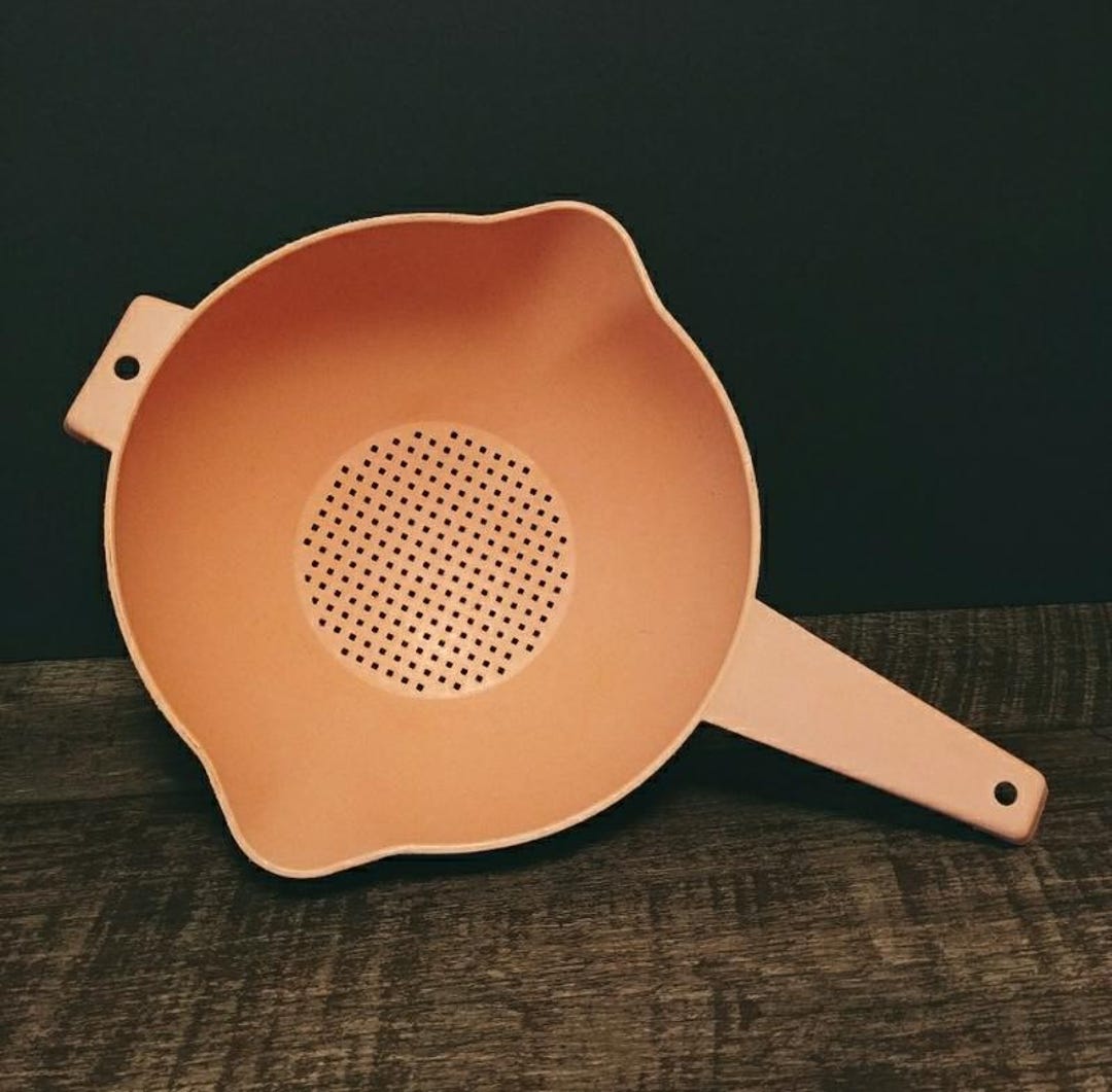 Tupperware Pink Vintage Strainer With Handle - Etsy