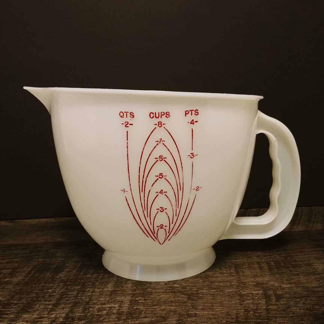 Mix-n-stor Measuring 8 Cup #500-3 Tupperware Vintage - Etsy