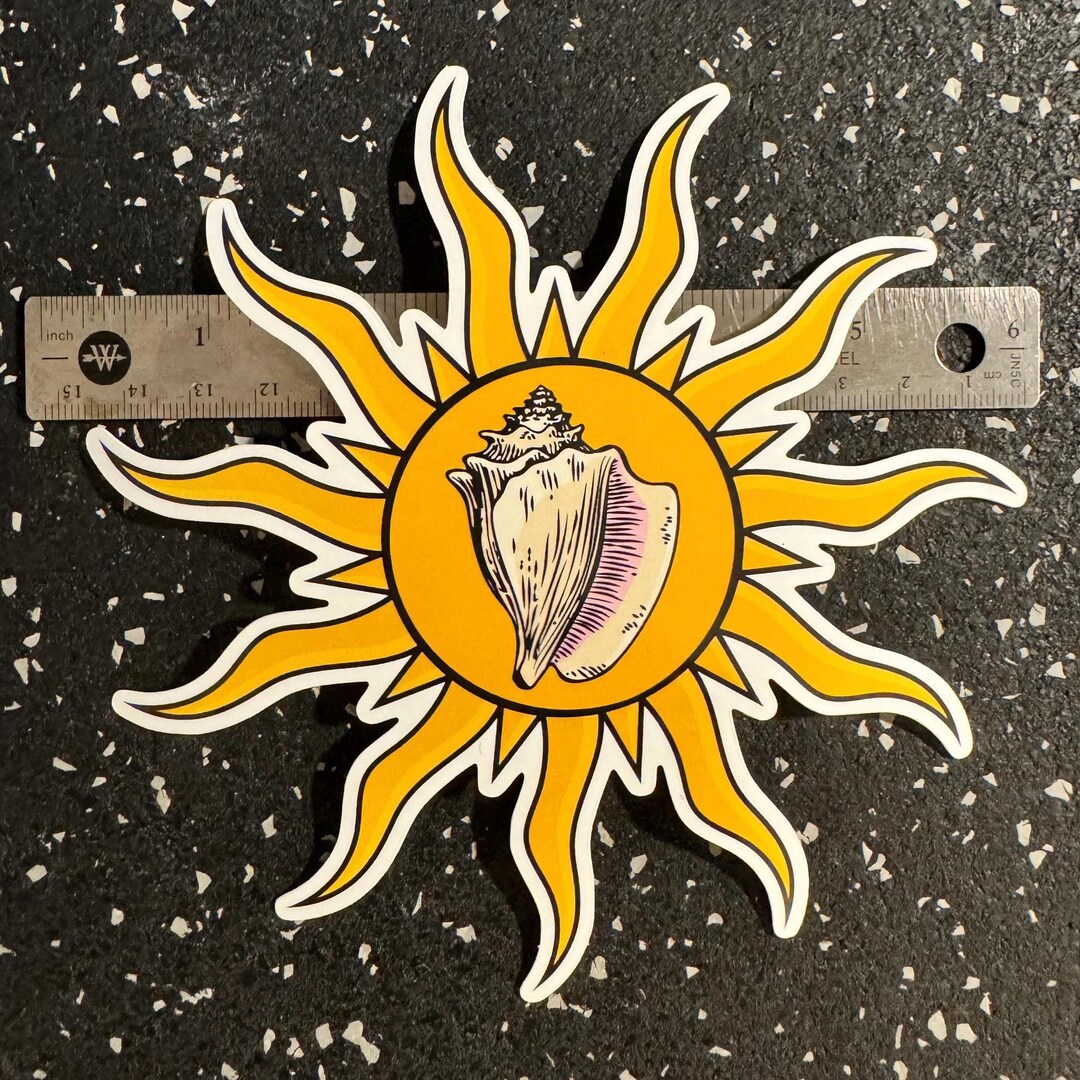 Florida Keys Key West Conch Republic Sticker Die Cut 6"x6" - Etsy
