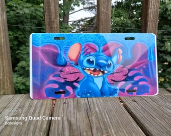Stitch License Plate - Etsy