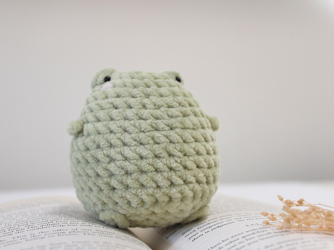 Frog Crochet Pattern “matcha" Plushies Amigurumi Keychainpdf Pattern - Etsy
