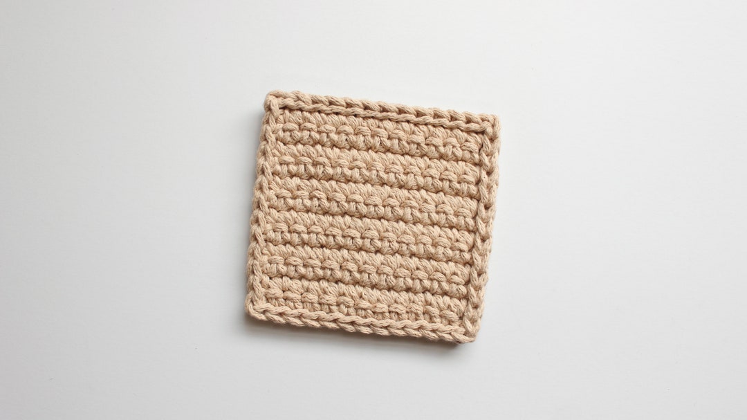 Square Coaster Crochet Pattern PDF - Etsy