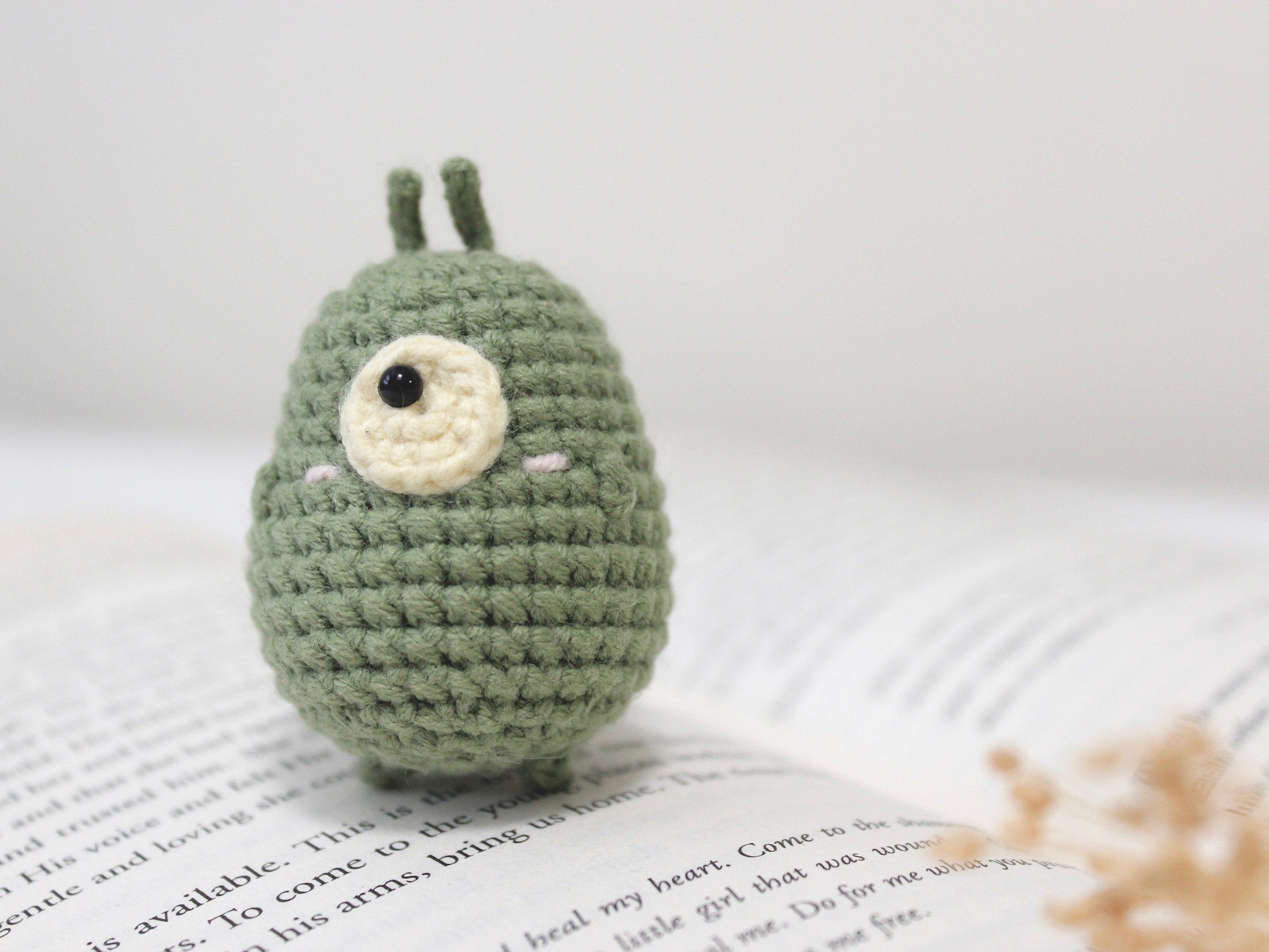 Plankton Crochet Pattern Plushies Amigurumi Keychain PDF - Etsy