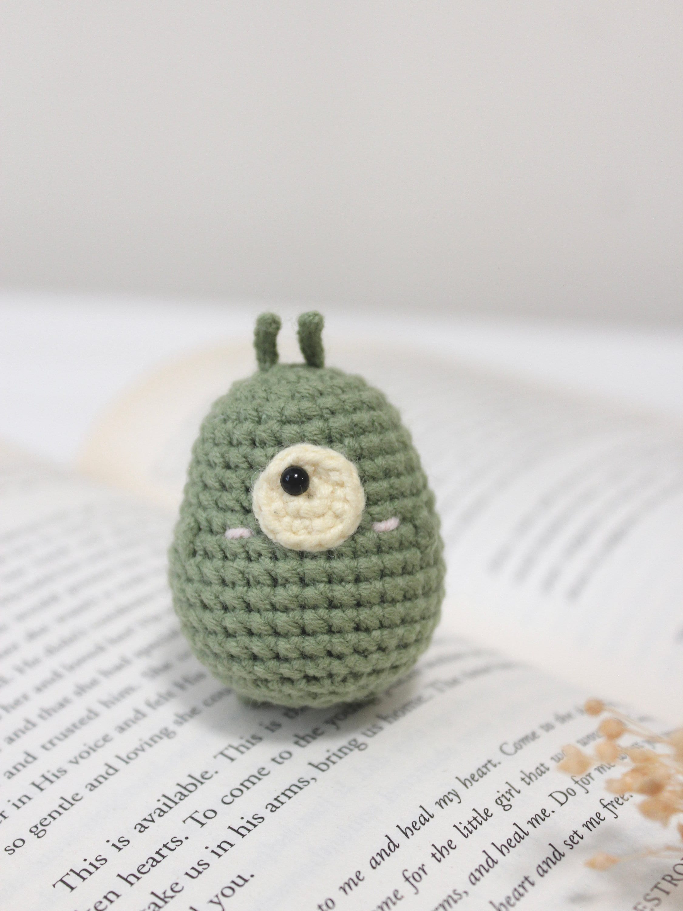 Plankton Crochet Pattern Plushies Amigurumi Keychain PDF - Etsy