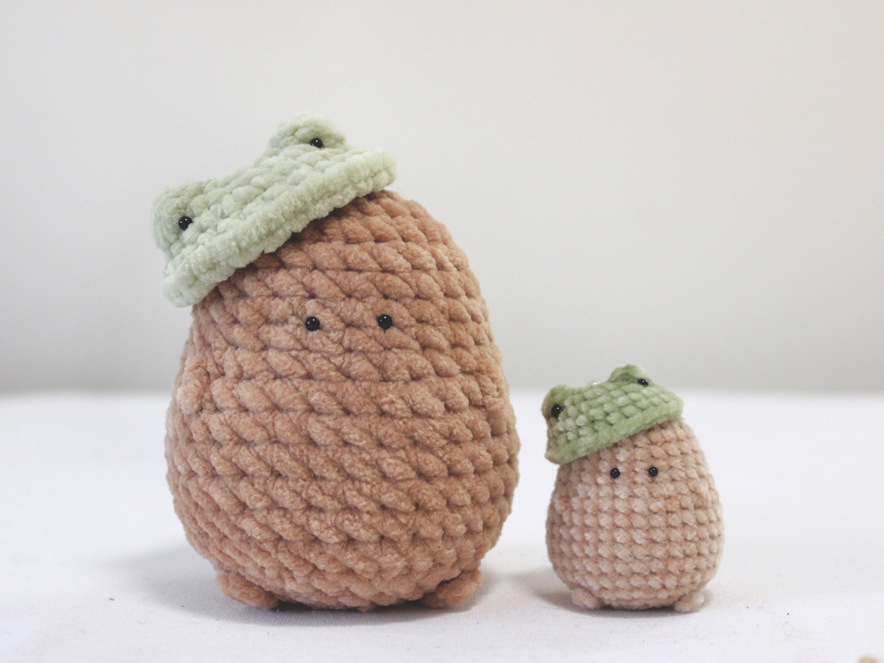 Potatoes Crochet Pattern Plushies Amigurumi Astronaut Baby Potato ...