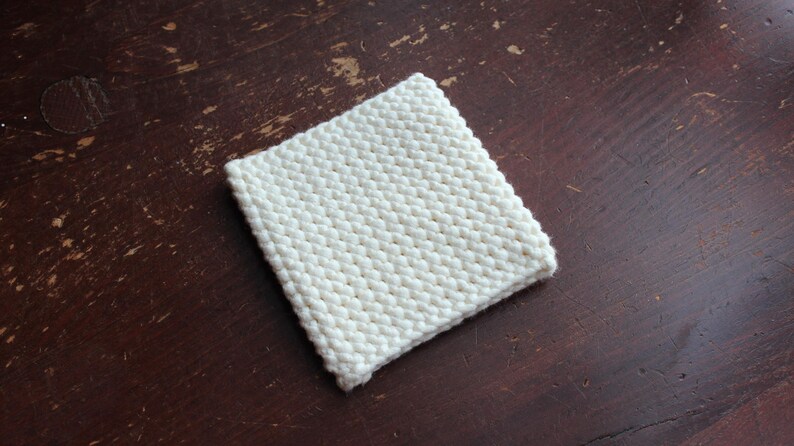 Modern Coaster Crochet Pattern - Etsy