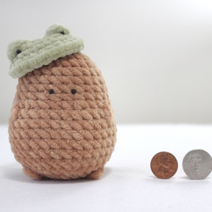 Potato Crochet Pattern Plushies Amigurumi Keychain PDF Pattern - Etsy