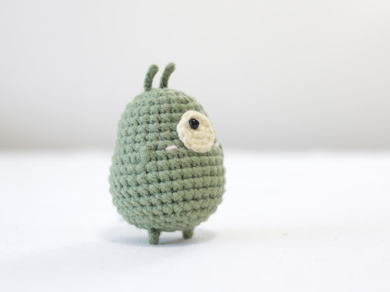 Plankton Crochet Pattern Plushies Amigurumi Keychain PDF - Etsy