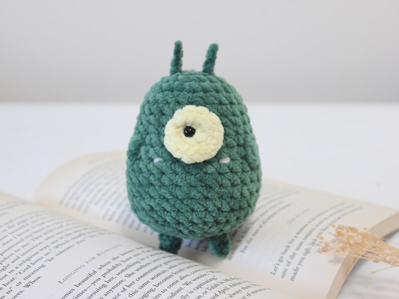 Plankton Crochet Pattern Plushies Amigurumi Keychain PDF - Etsy
