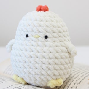 Chicken Crochet Pattern Plushies Amigurumi Keychain PDF Pattern - Etsy