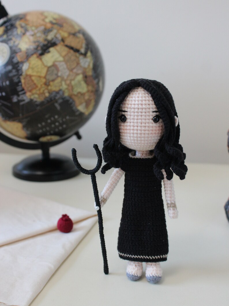 Crochet Doll Amigurumi Pattern Hades Greek Mythology God of - Etsy