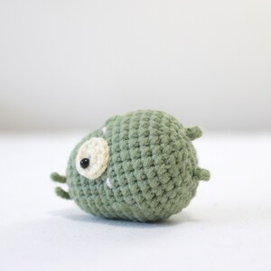Plankton Crochet Pattern Plushies Amigurumi Keychain PDF Pattern - Etsy