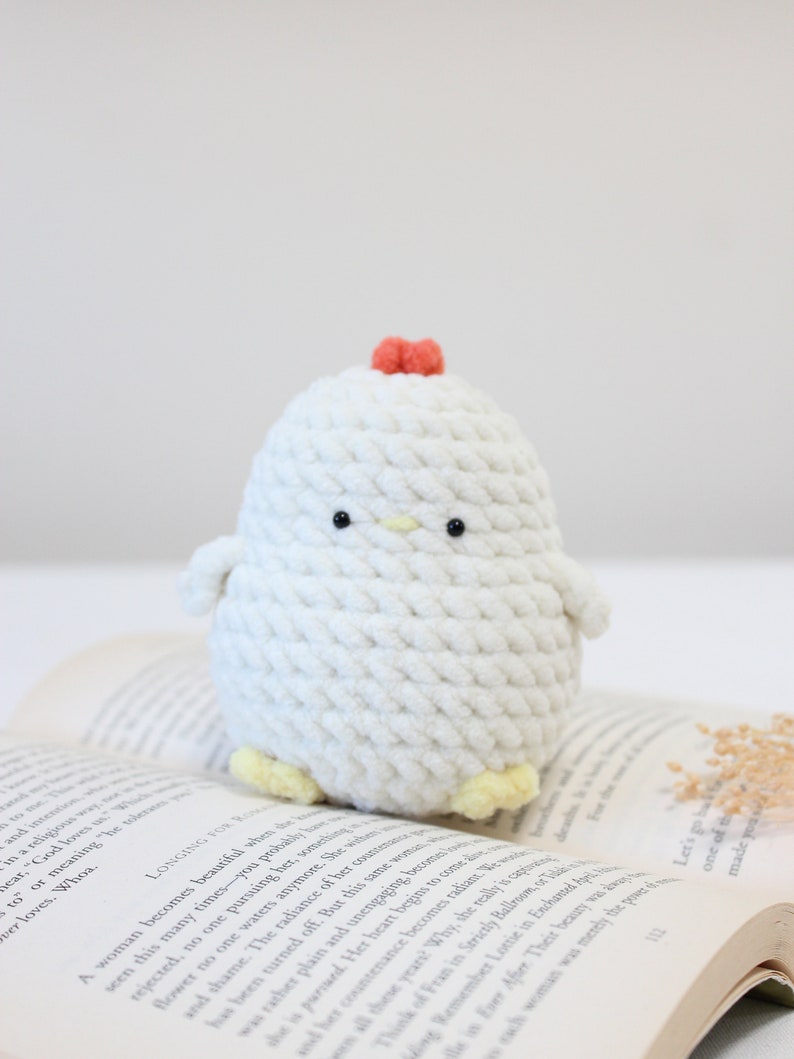 Chicken Crochet Pattern Plushies Amigurumi Keychain PDF - Etsy