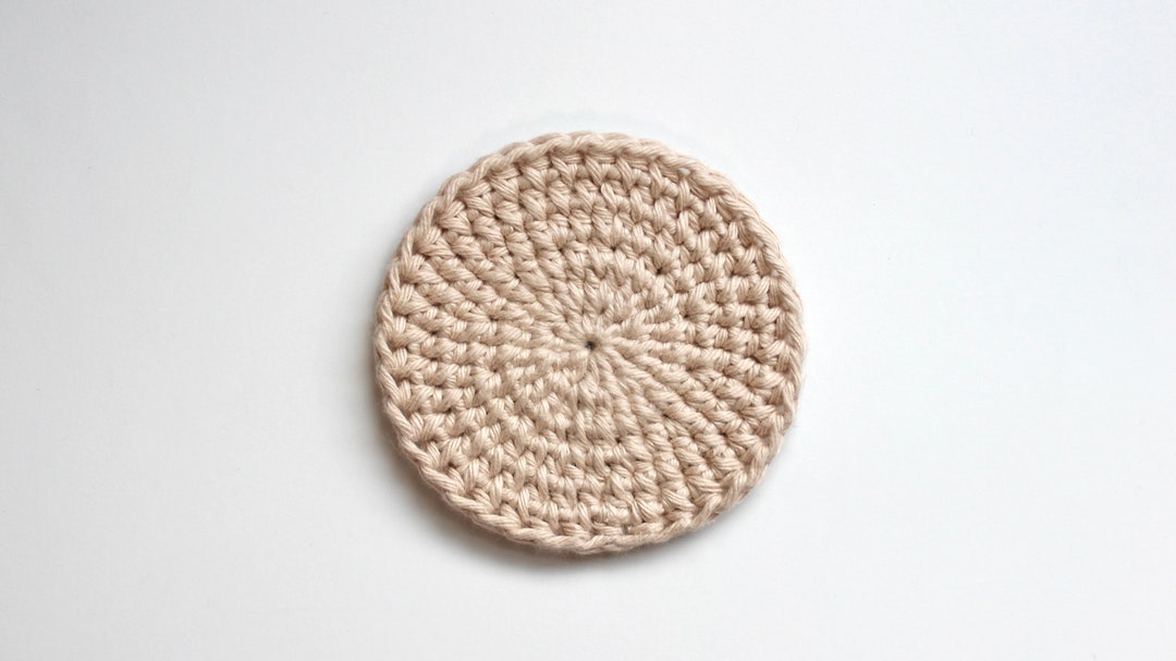 Modern Coaster Crochet Pattern Round - Etsy