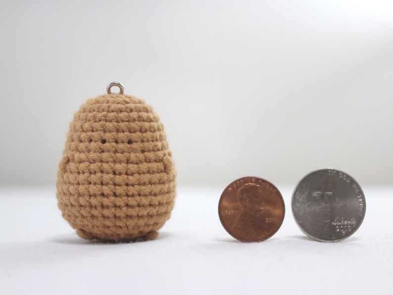 Potato Crochet Pattern Plushies Amigurumi Keychain PDF Pattern - Etsy