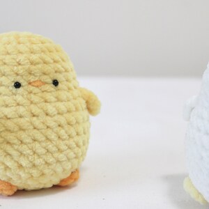 Chicken Crochet Pattern Plushies Amigurumi Keychain PDF Pattern - Etsy
