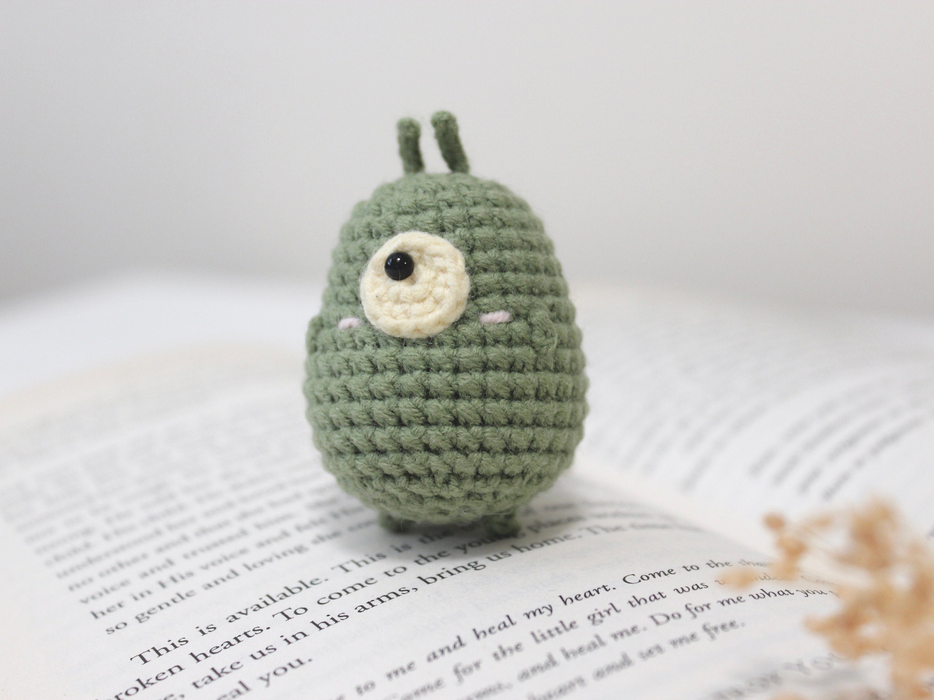 Plankton Crochet Pattern Plushies Amigurumi Keychain PDF - Etsy
