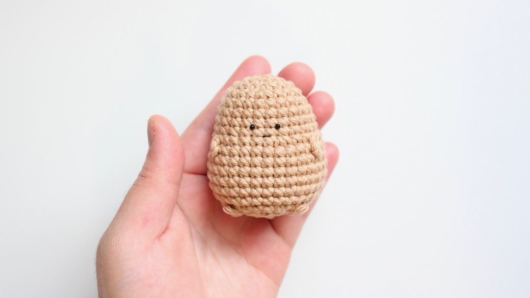Potato Crochet Pattern Plushies Amigurumi Keychain PDF Pattern - Etsy