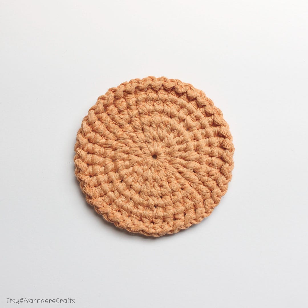 Round Coaster Crochet Pattern PDF - Etsy Canada