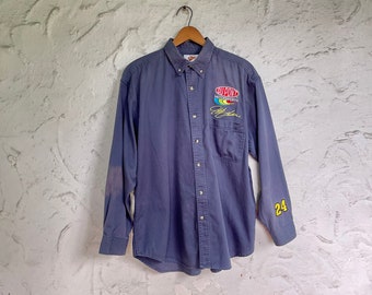 Nascar Button Down Shirt - Etsy