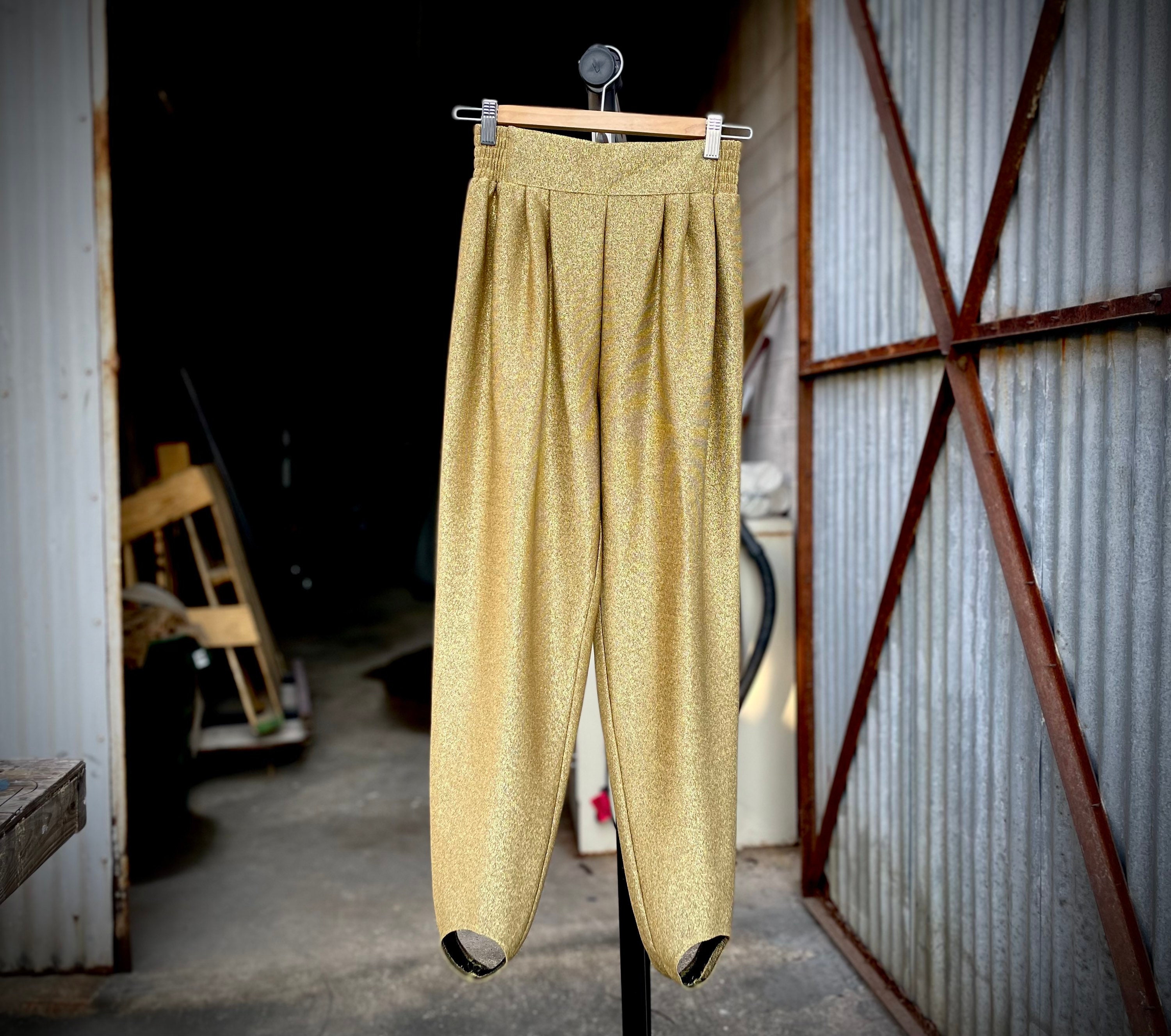 Gold Mc Hammer Pants