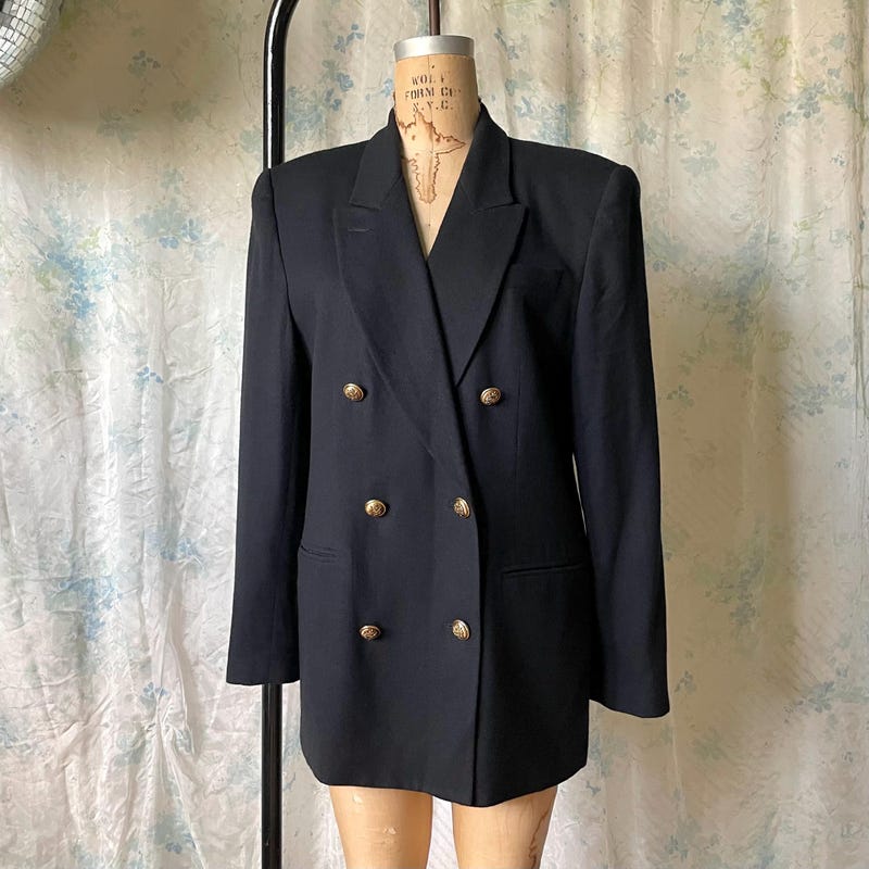 Black Thigh Length Jacket - Etsy