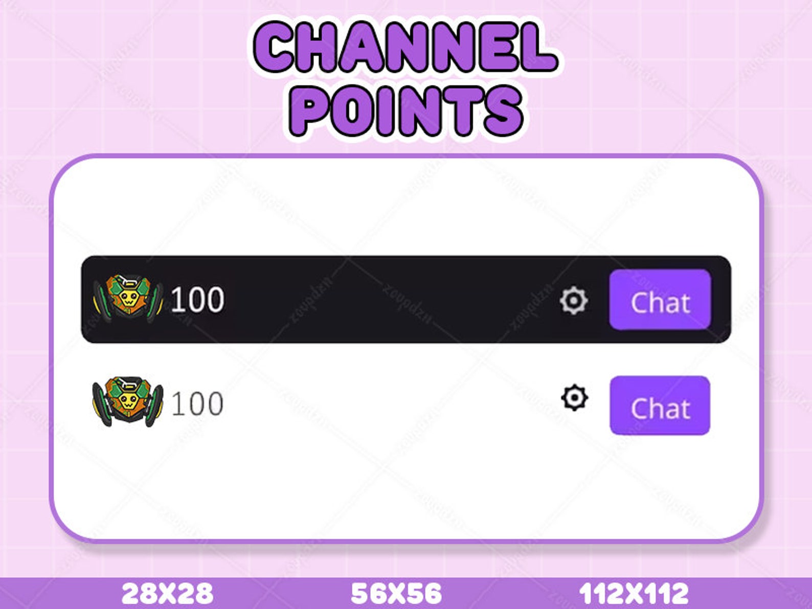 Raze Boom Bot Twitch Channel Points Emotes, Raze Valorant Emotes ...