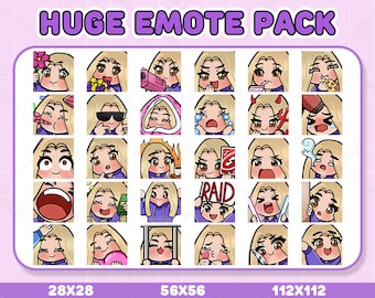 Adorable Emotes for Twitch, Youtube, Discord, and Kick Emojis! - Etsy