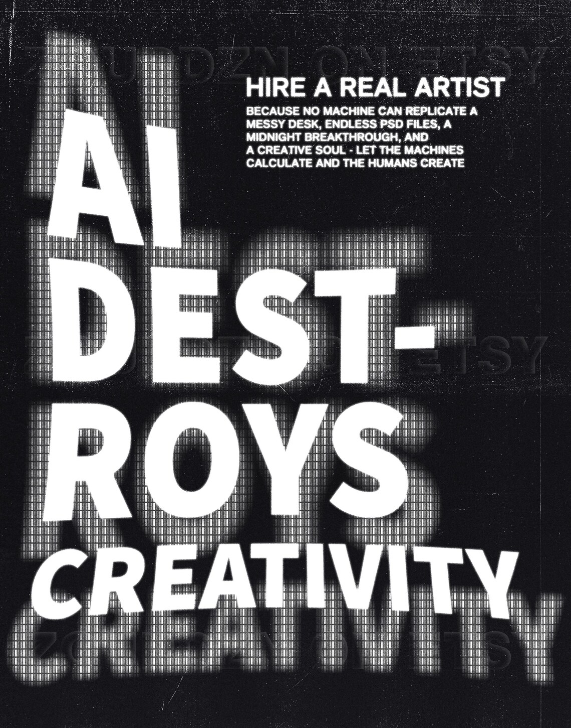 Custom Posters for Musicians, Filmmakers, and Events, Personalized Wall ...