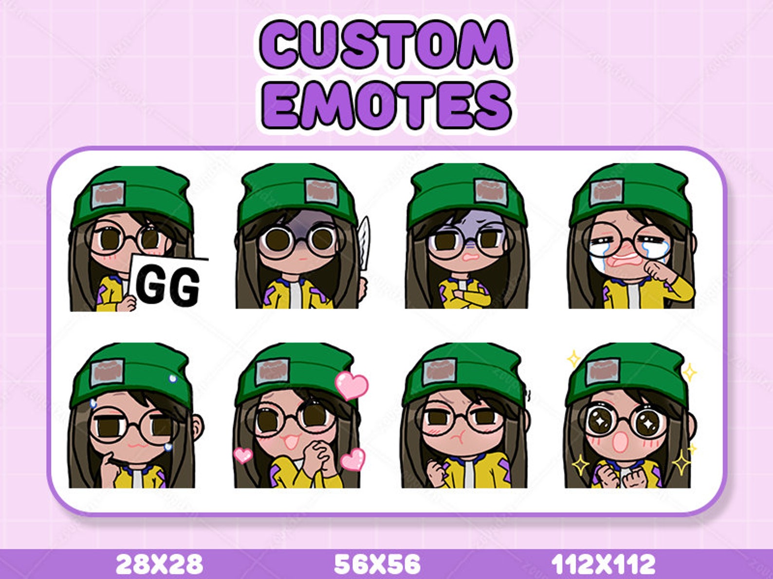 Killjoy Valorant Twitch Emotes Pack, KJ Valorant Twitch Emotes, Twitch ...
